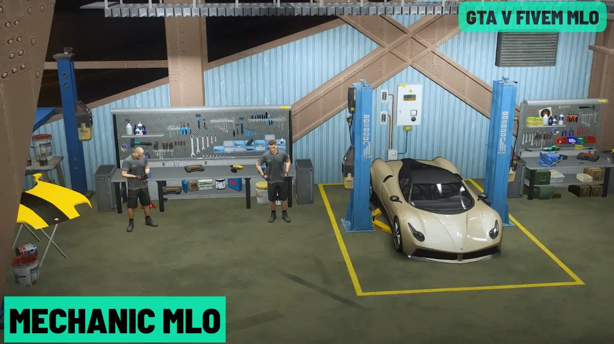 MECHANIC MLO | FiveM Maps – Fivem Mlo | Fivem Maps Shop