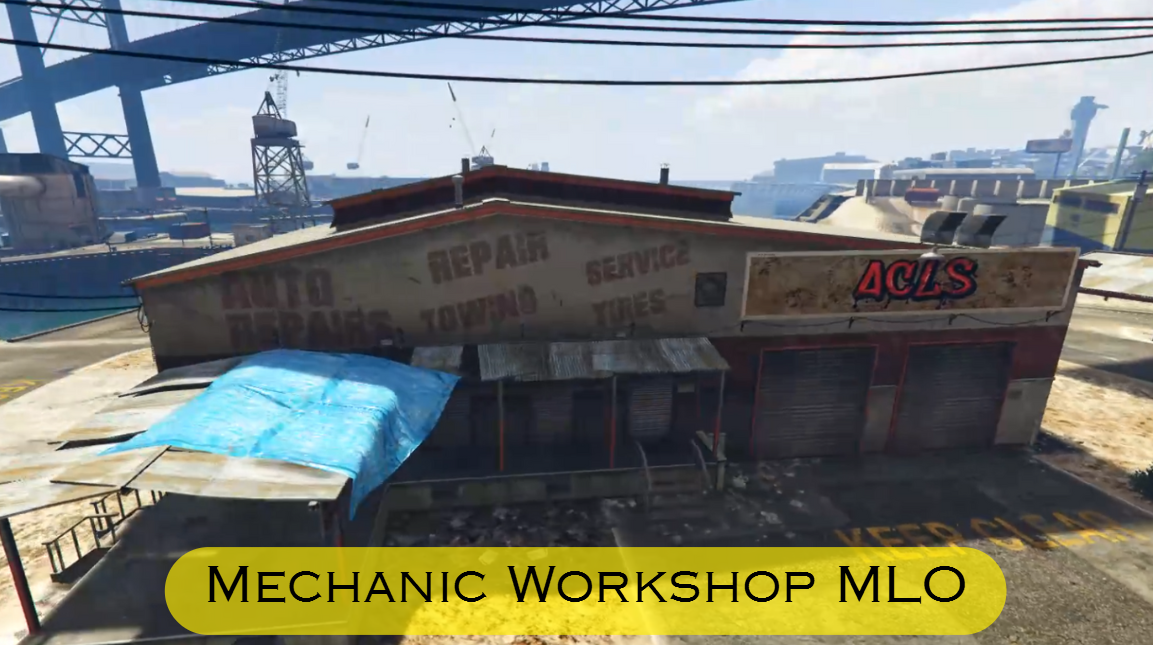 Mechanic Workshop MLO | FiveM Maps – Fivem Mlo | Fivem Maps Shop