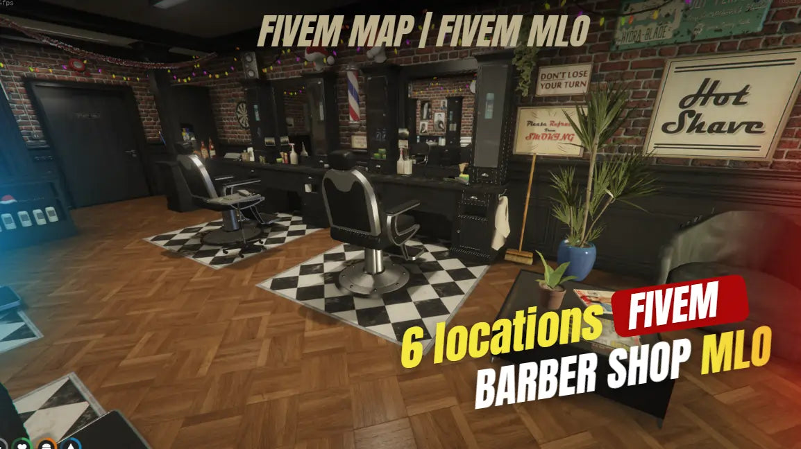 Barber Shop MLO | FiveM Maps – Fivem Mlo | Fivem Maps Shop