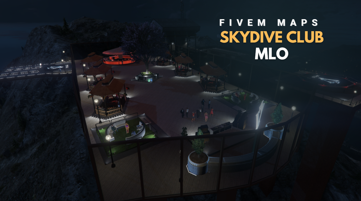 SkyDive Club MLO - FiveM Custom Interior – Fivem Mlo | Fivem Maps Shop