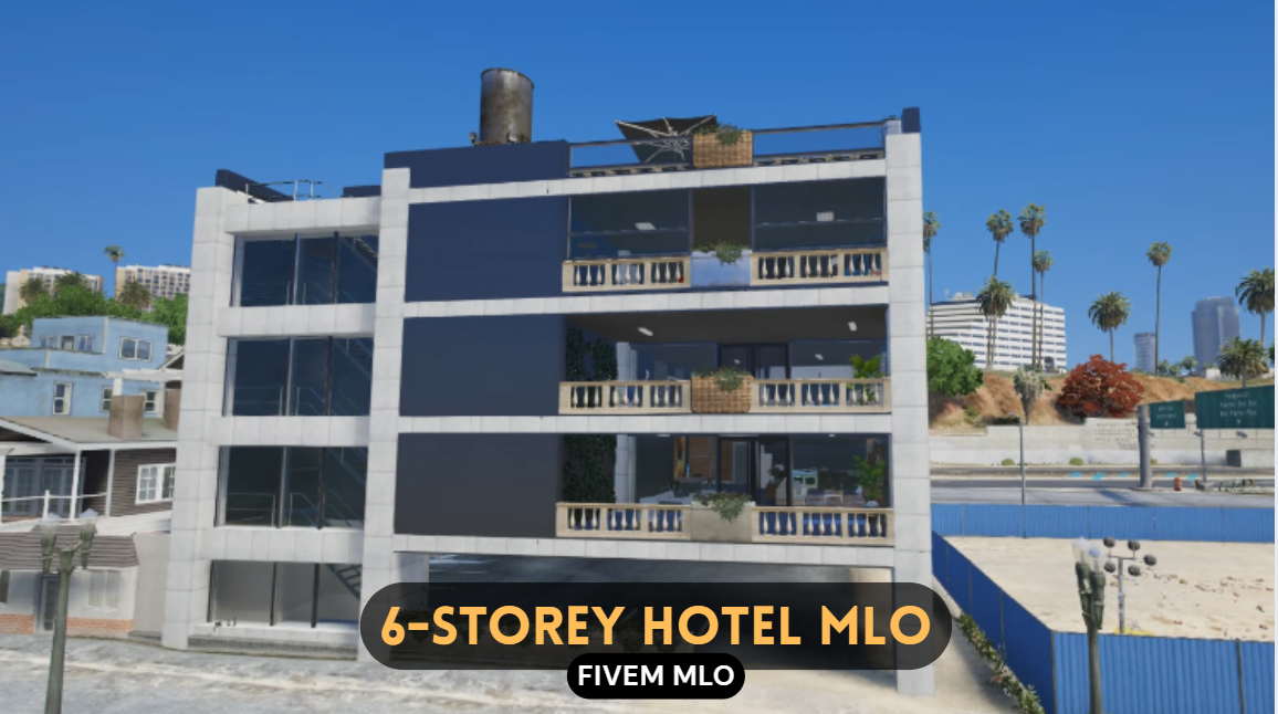 6-storey Hotel Fivem MLO | FiveM maps | FiveM MLO – Fivem Mlo | Fivem Maps Shop