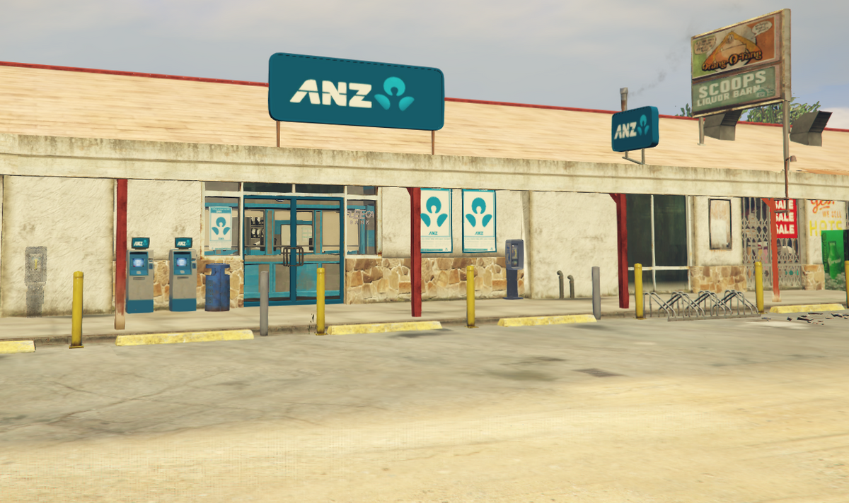 Australian ANZ Banks and ATM | FiveM Maps – Fivem Mlo | Fivem Maps Shop