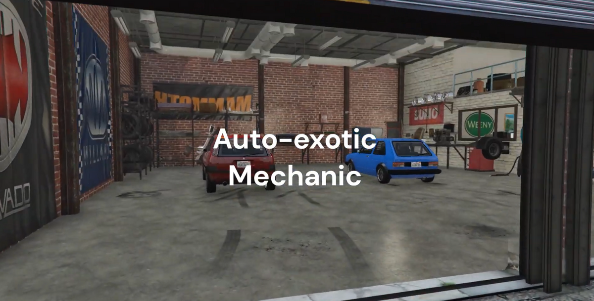 Auto Exotic Mechanic | FiveM Maps – Fivem Mlo | Fivem Maps Shop