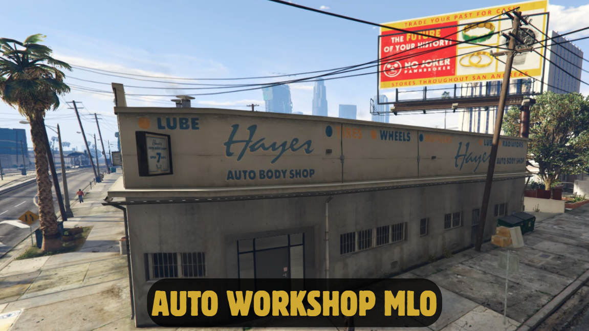 Auto Workshop MLO | FiveM Maps – Fivem Mlo | Fivem Maps Shop