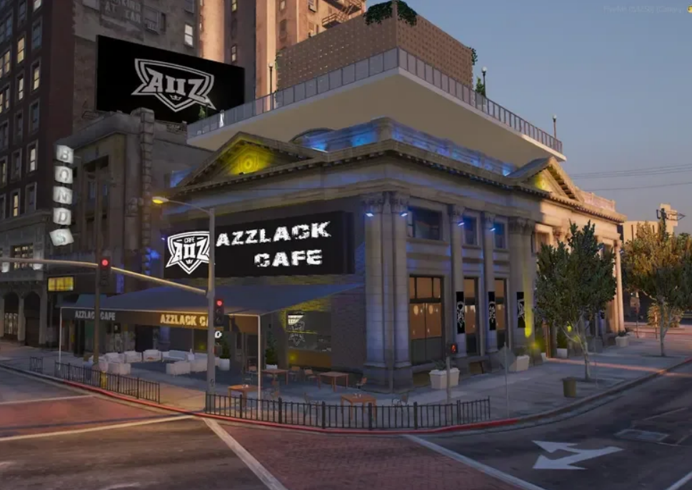 Azzlack Cafe MLO | FiveM Maps – Fivem Mlo | Fivem Maps Shop