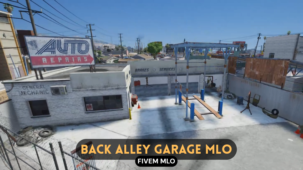 Back Alley Garage Fivem MLO | FiveM Maps – Fivem Mlo | Fivem Maps Shop
