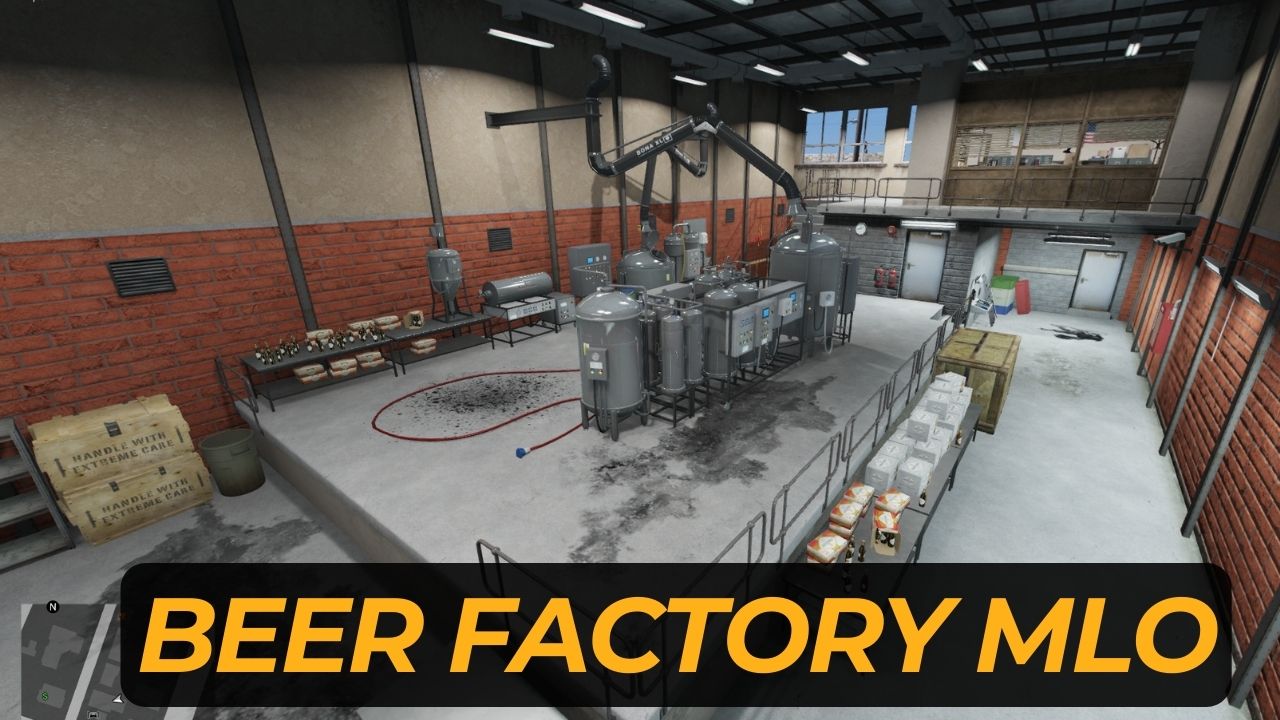 Beer Factory Fivem MLO | FiveM Maps – Fivem Mlo | Fivem Maps Shop