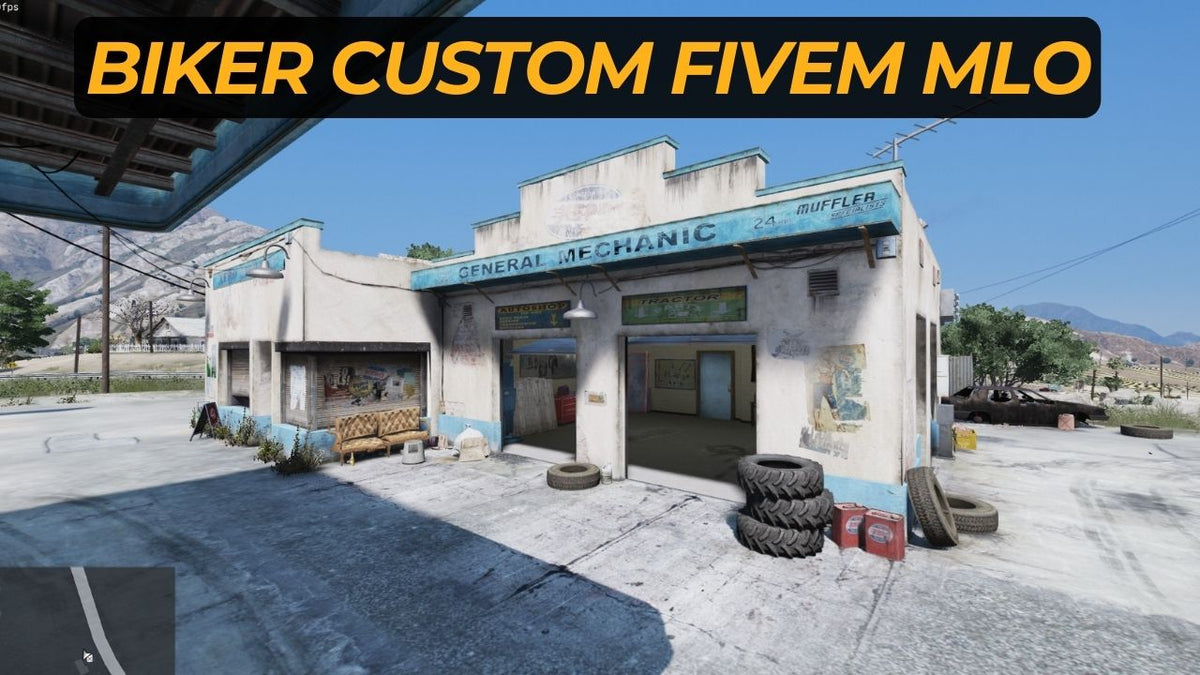 Biker Custom Fivem MLO | FiveM maps – Fivem Mlo | Fivem Maps Shop