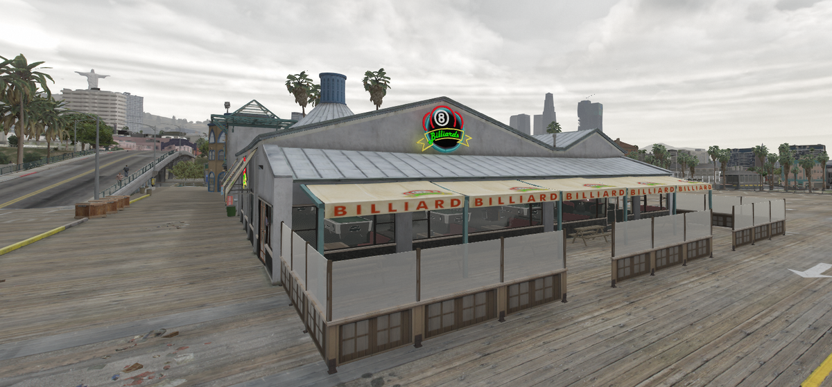 Billiard's Bar at the Pier MLO | FiveM Maps – Fivem Mlo | Fivem Maps Shop