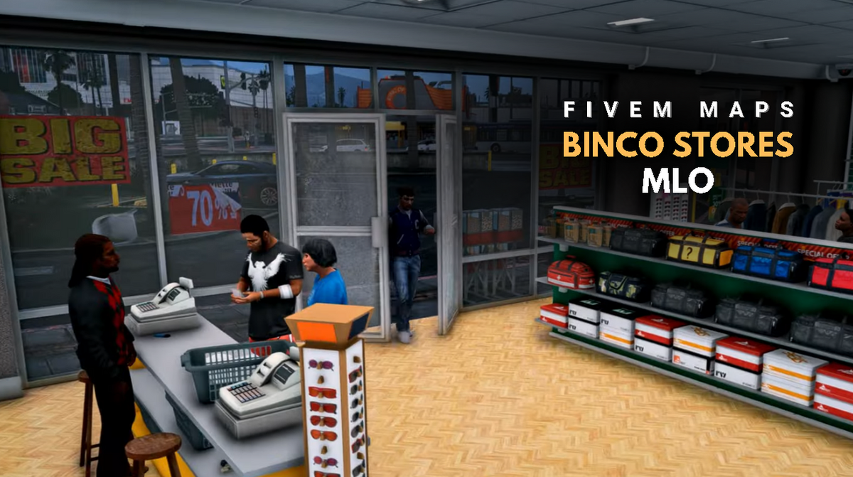 Binco Stores MLO Pack - New Interior for All Locations – Fivem Mlo ...