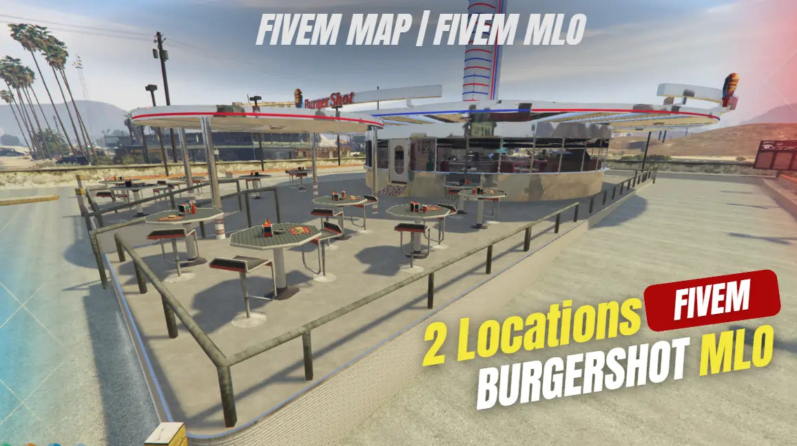 BurgerShot MLO – Fivem Mlo | Fivem Maps Shop