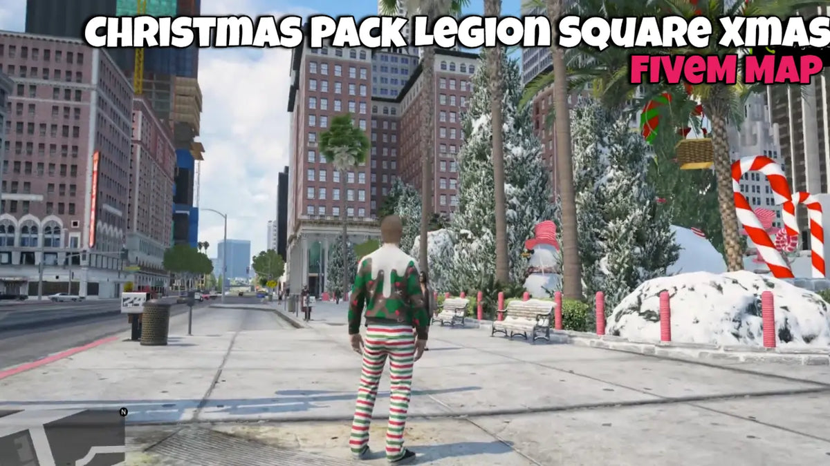 Christmas Pack Legion Square Xmas MLO | FiveM Maps – Fivem Mlo | Fivem ...