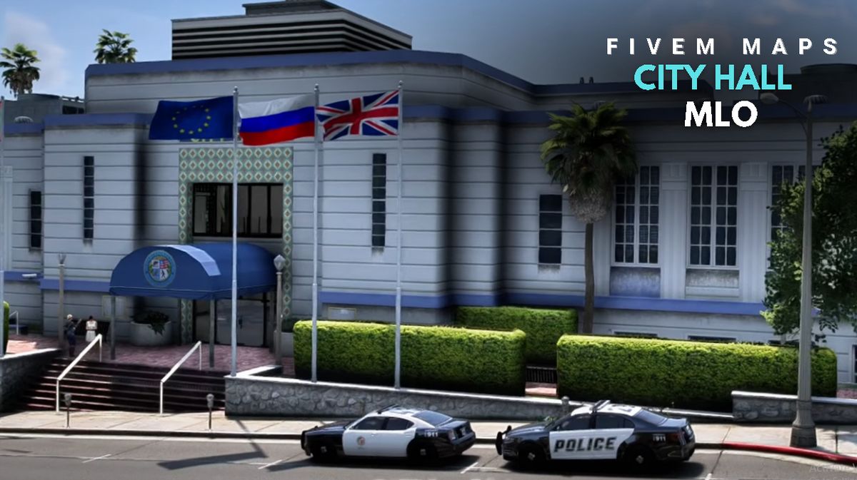 City Hall MLO for FiveM – Fully Customizable Government Building ...