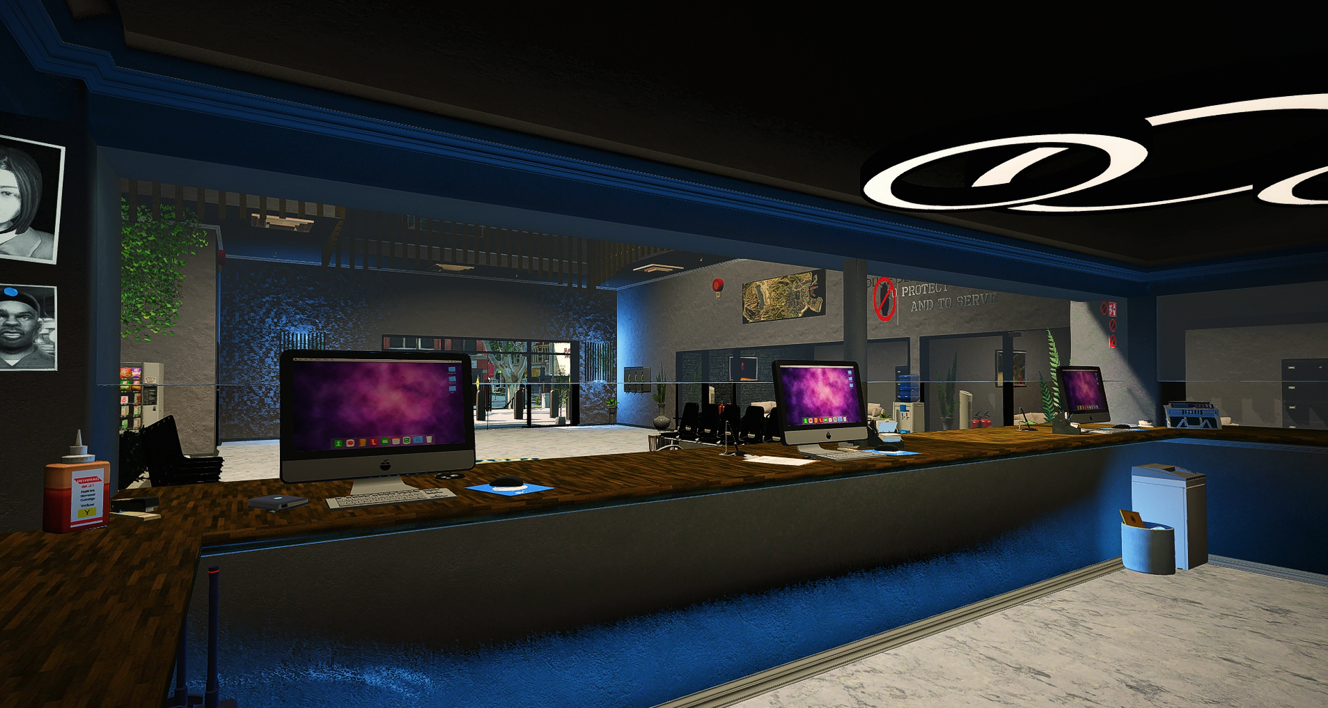 Custom Mission Row Police Department | FiveM Maps – Fivem Mlo | Fivem ...