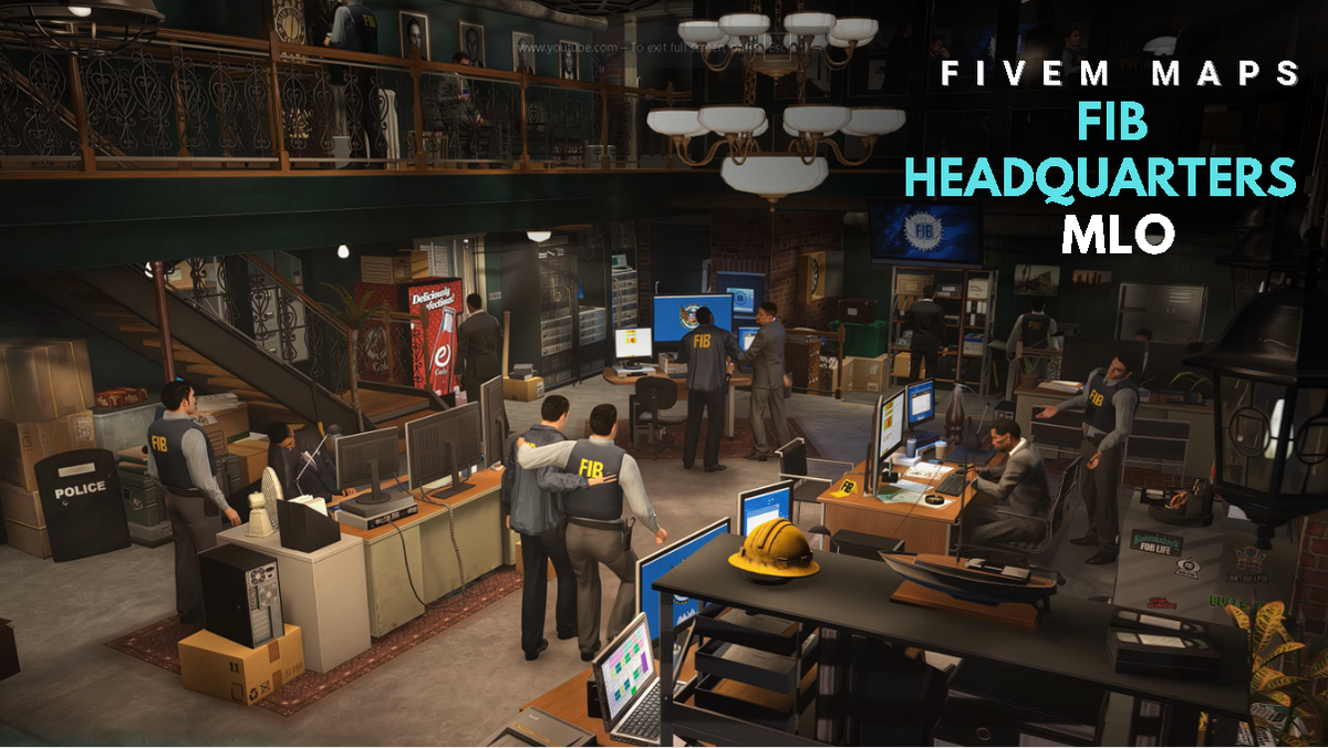 FIB Headquarters MLO for FiveM – Enhanced Federal Building Interior ...