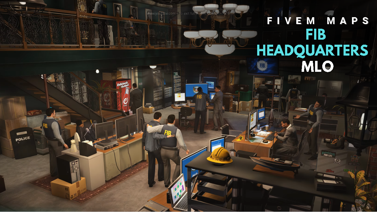 FIB Headquarters MLO for FiveM – Enhanced Federal Building Interior ...