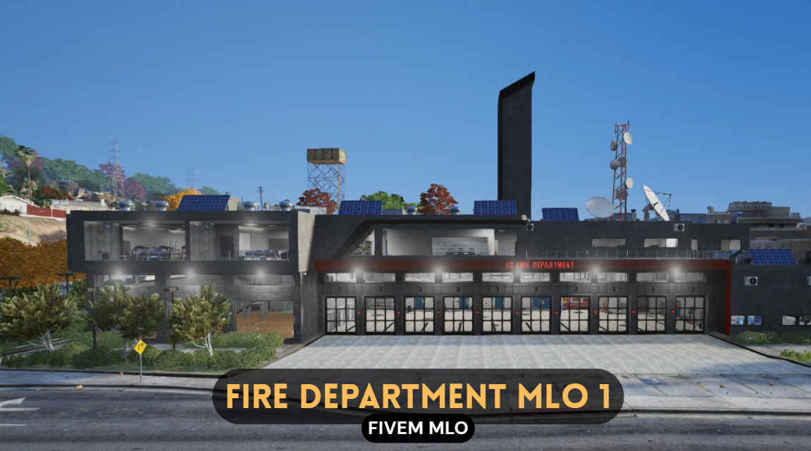 Fire Department Fivem MLO | FiveM Map – Fivem Mlo | Fivem Maps Shop
