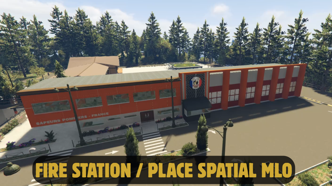 Fire Station / Place Spatial MLO | FiveM Maps – Fivem Mlo | Fivem Maps Shop