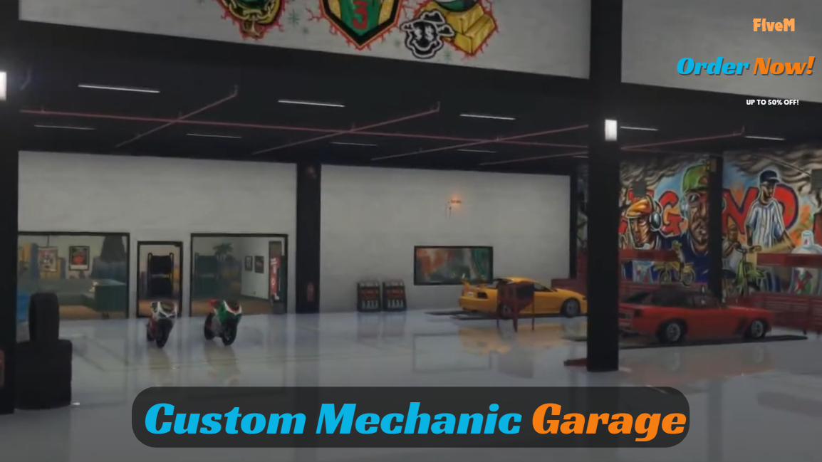 Custom Mechanic Garage | FiveM Maps – Fivem Mlo | Fivem Maps Shop