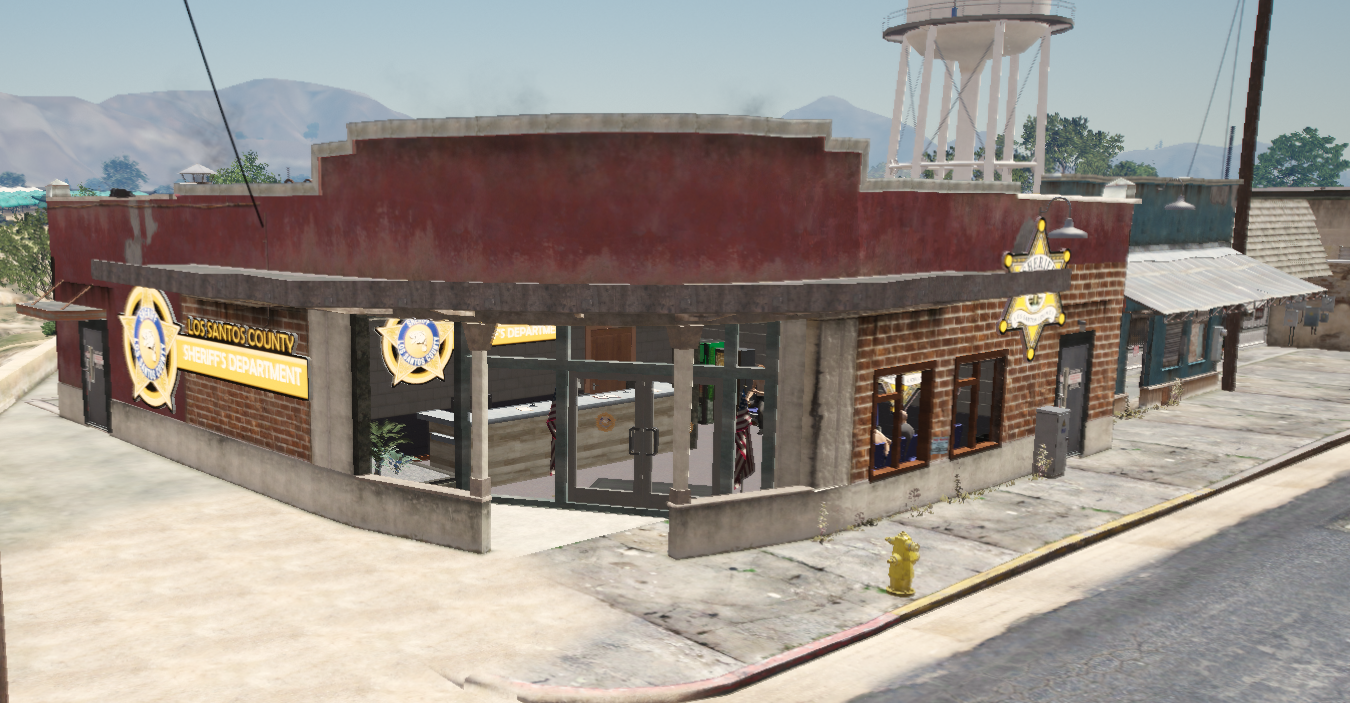 Grapeseed PD Station MLO | FiveM Maps – Fivem Mlo | Fivem Maps Shop