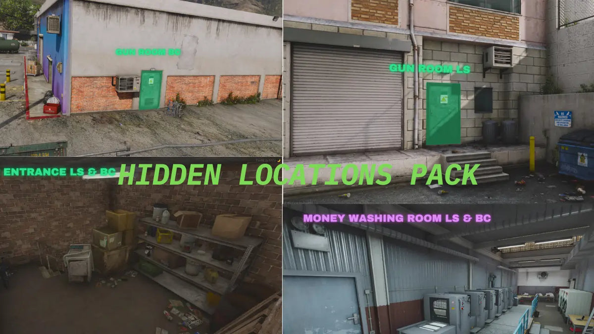 Hidden Locations Pack MLO – FiveM Custom Interiors – Fivem Mlo | Fivem ...