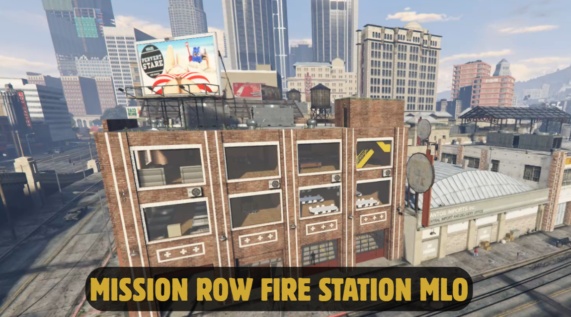 Mission Row Fire Station MLO | FiveM Mas – Fivem Mlo | Fivem Maps Shop