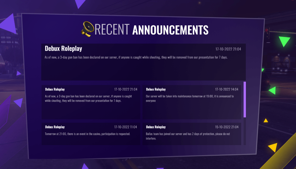 Announcement System [QB] | FiveM Store – Fivem Mlo | Fivem Maps Shop