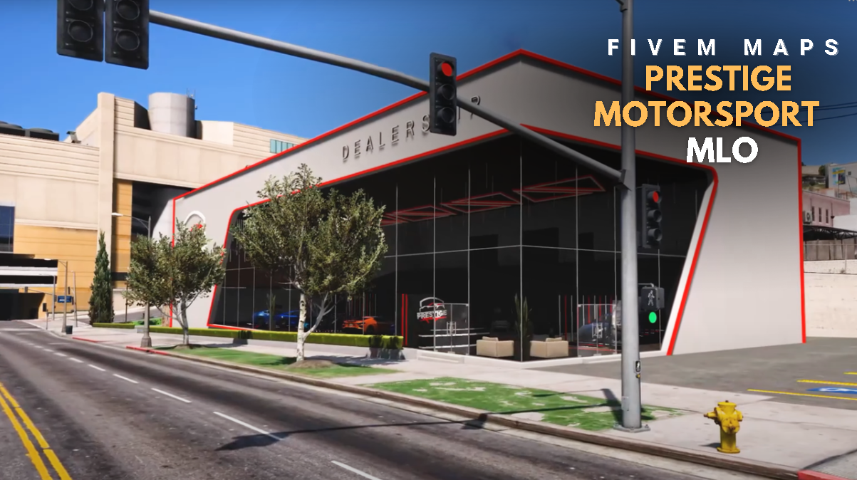 FiveM Prestige Motorsport MLO – Premium Car Dealership RP – Fivem Mlo ...