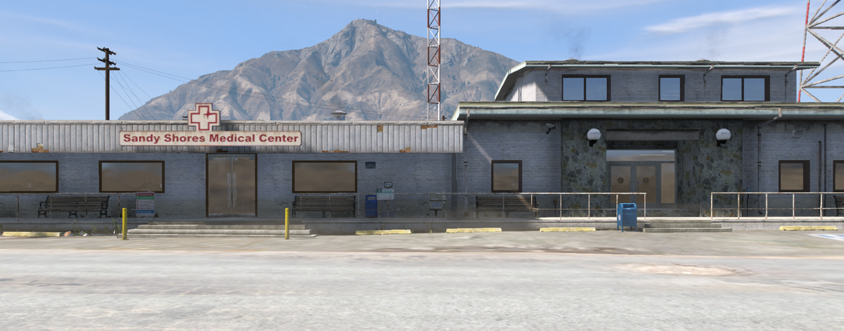 Sandy Hospital & Sandy Sheriff v2 | FiveM Maps – Fivem Mlo | Fivem Maps ...