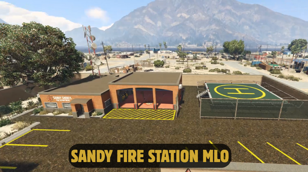 Sandy Fire Station MLO | FiveM Maps – Fivem Mlo | Fivem Maps Shop