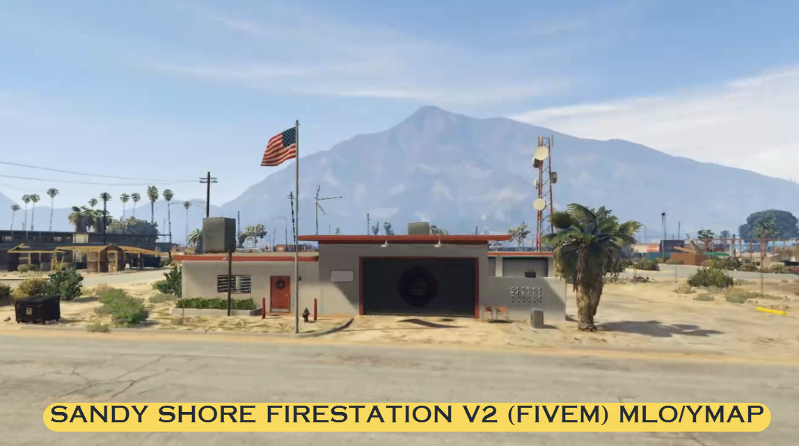 Sandy Shore FireStation V2 | FiveM Maps – Fivem Mlo | Fivem Maps Shop