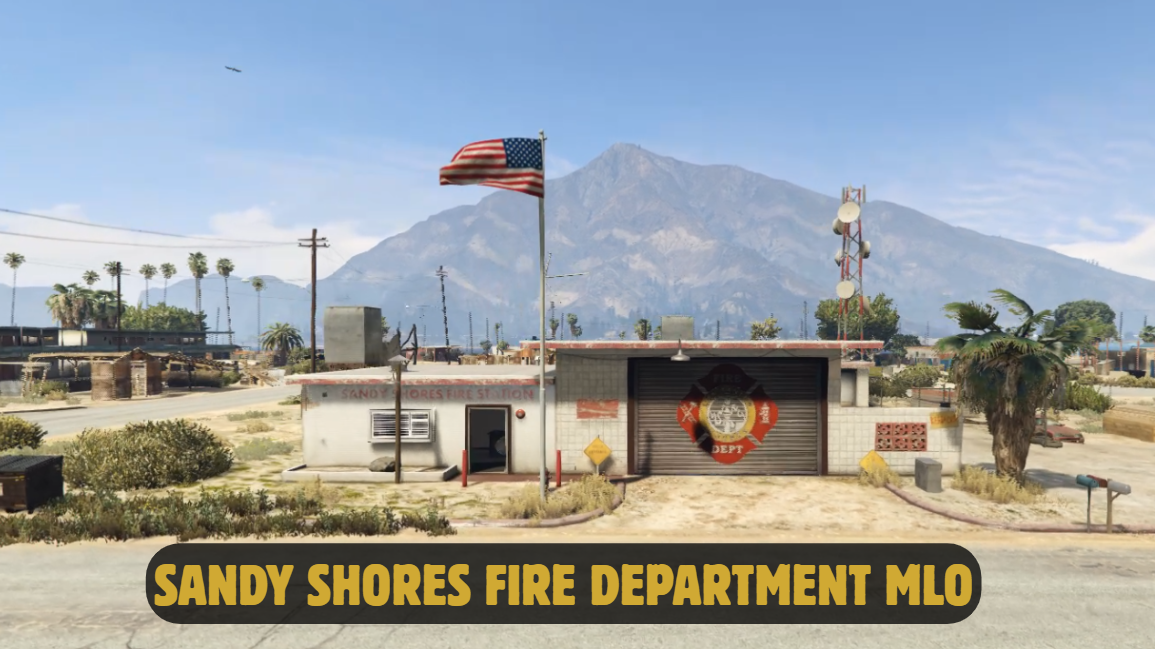 Sandy Shores Fire Department | FiveM Maps – Fivem Mlo | Fivem Maps Shop