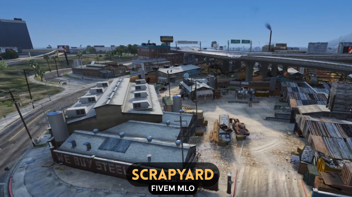 Scrapyard FiveM MLO | FiveM Maps – Fivem Mlo | Fivem Maps Shop