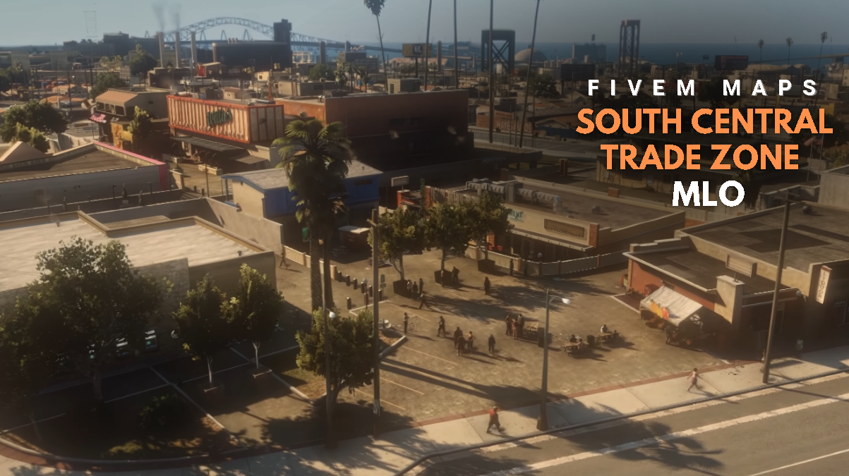 South Central Trade Zone MLO FiveM – Optimized RP Market Map – Fivem Mlo | Fivem Maps Shop