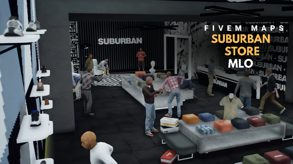 Suburban Store MLO Pack - New Interior for All Locations – Fivem Mlo ...
