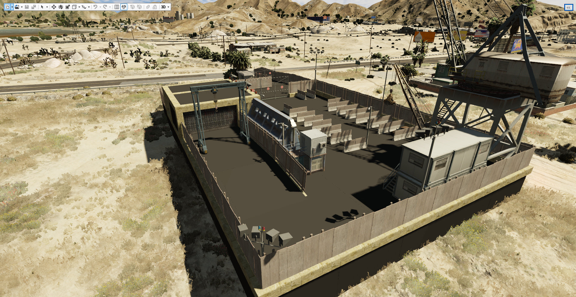 Towyard [Sandy Shores] FiveM MLO | FiveM Map – Fivem Mlo | Fivem Maps Shop