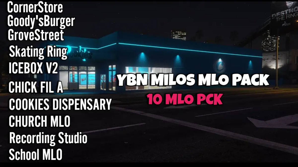 YBN Milos [MLO Megapack] | FiveM Maps – Fivem Mlo | Fivem Maps Shop