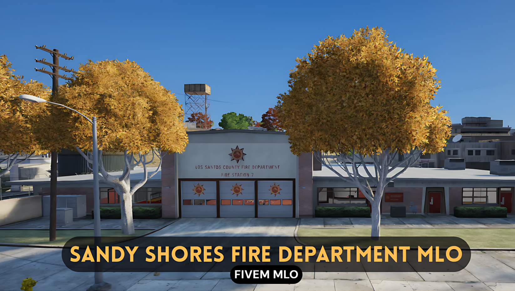 Sandy Shores Fire Department Fivem MLO – Fivem Mlo | Fivem Maps Shop