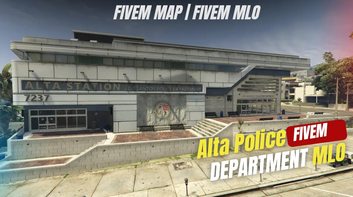 Alta Police Department MLO | FiveM Maps – Fivem Mlo | Fivem Maps Shop