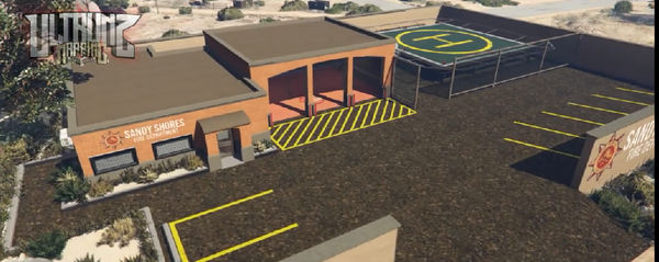 Sandy Shores Fire Department Fivem MLO – Fivem Mlo | Fivem Maps Shop